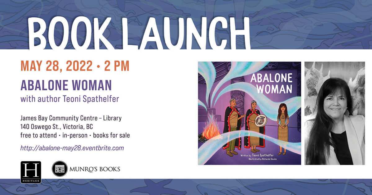 Launch: Abalone Woman • Victoria | heritage-house-publishing